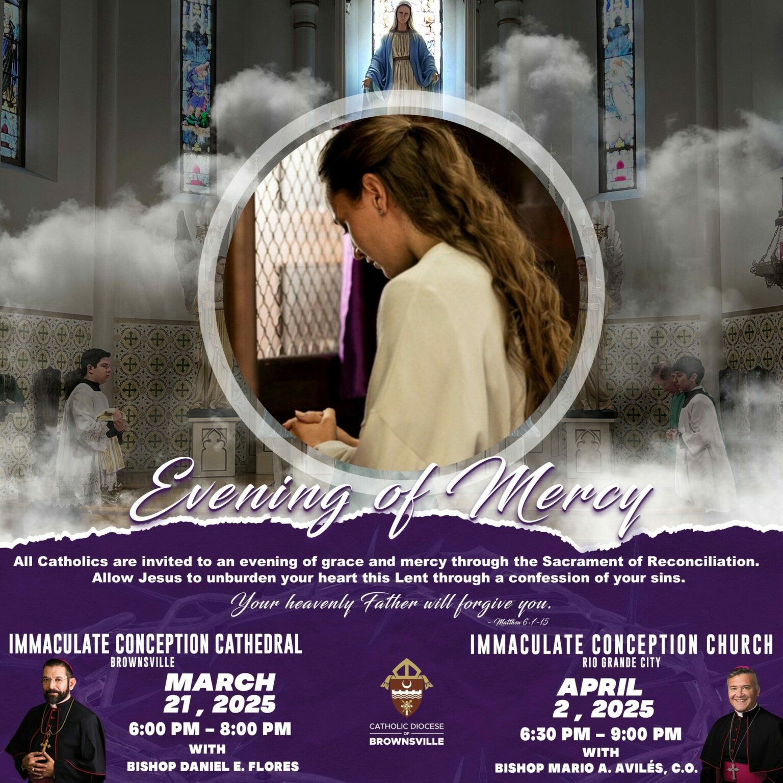 Evening of Mercy: Lenten Penitential Service - Basilica de San Juan